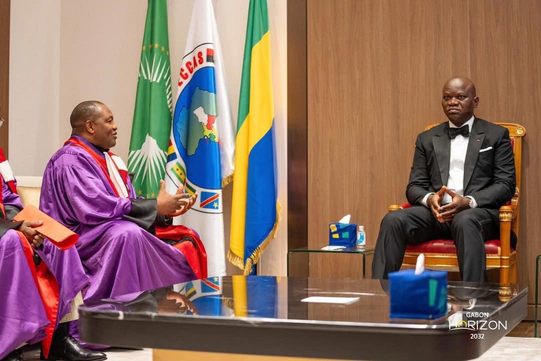Gabon : Oligui Nguema distingué Grand-croix de l’Ordre International ...